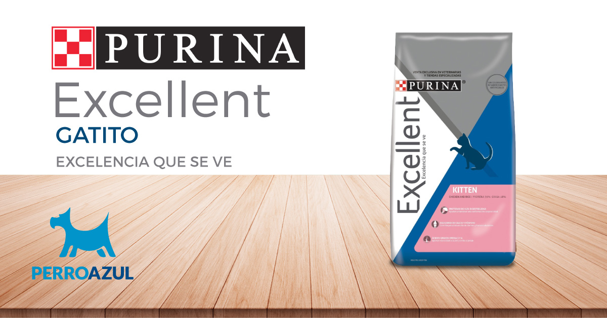 Purina Excellent Gatito 1.5kg | El Perro Azul